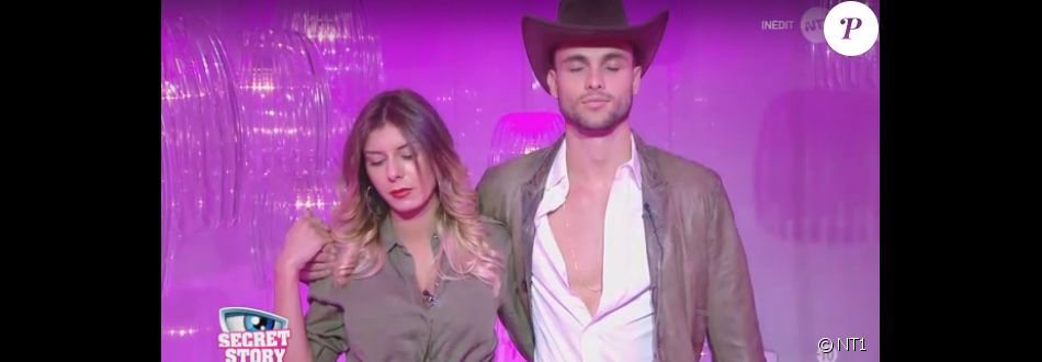 Sarah et Bastien, le 20 octobre 2016 dans Secret Story 10 sur NT1 ...