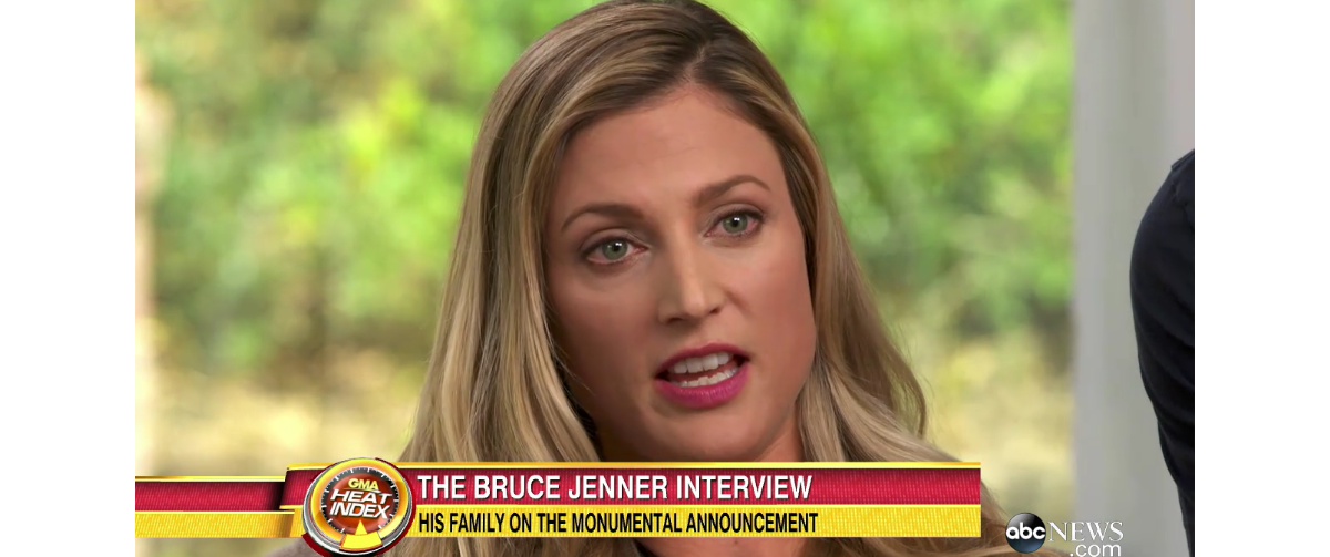 Photo : Cassandra Jenner dans l'émission spéciale Bruce Jenner sur ABC ...