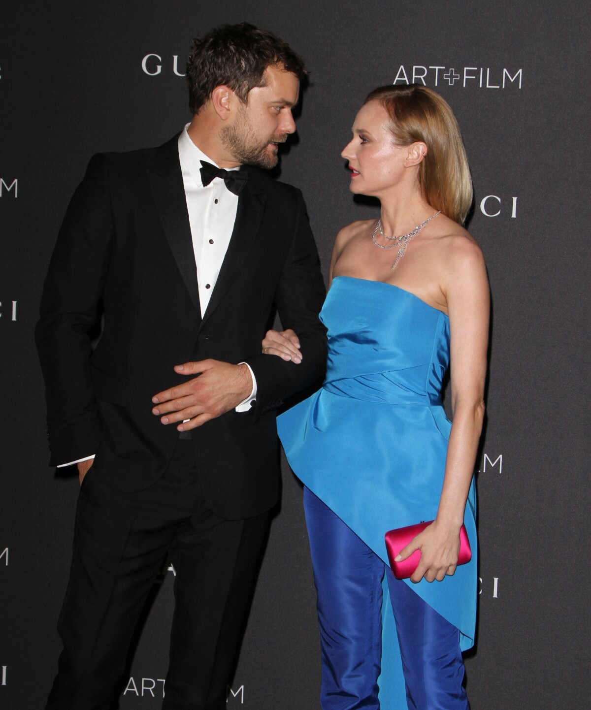 Photo : Diane Kruger et son compagnon Joshua Jackson - Gala "The LACMA ...