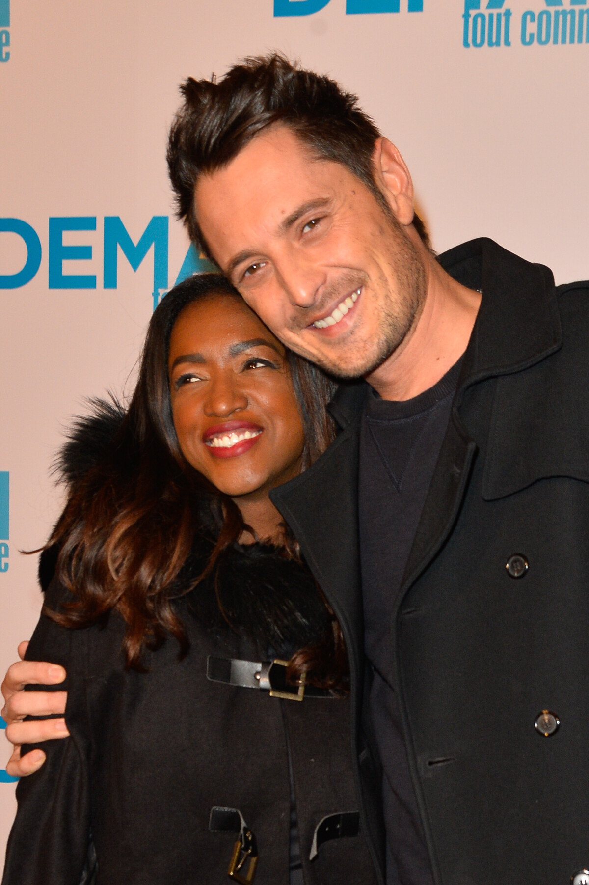 Photo : Vincent Cerutti et sa compagne Hapsatou Sy - Avant première du ...