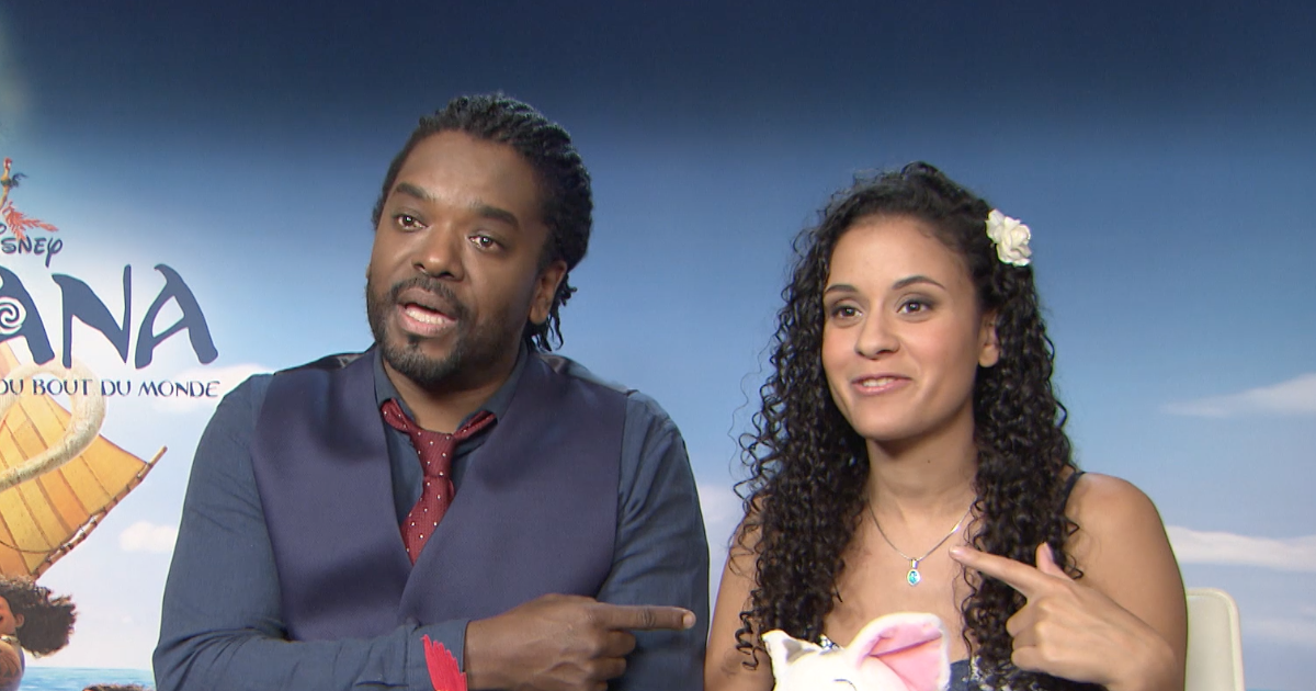 Anthony Kavanagh et Cerise Calixte, voix françaises de Vaiana, en ...