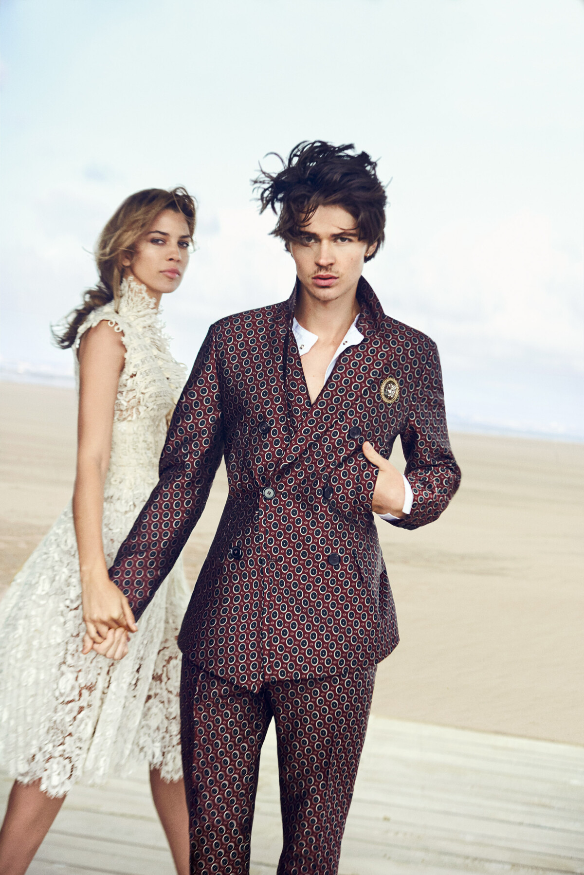 Photo : Kenya Kinski-Jones et Will Peltz figurent sur la campagne ...