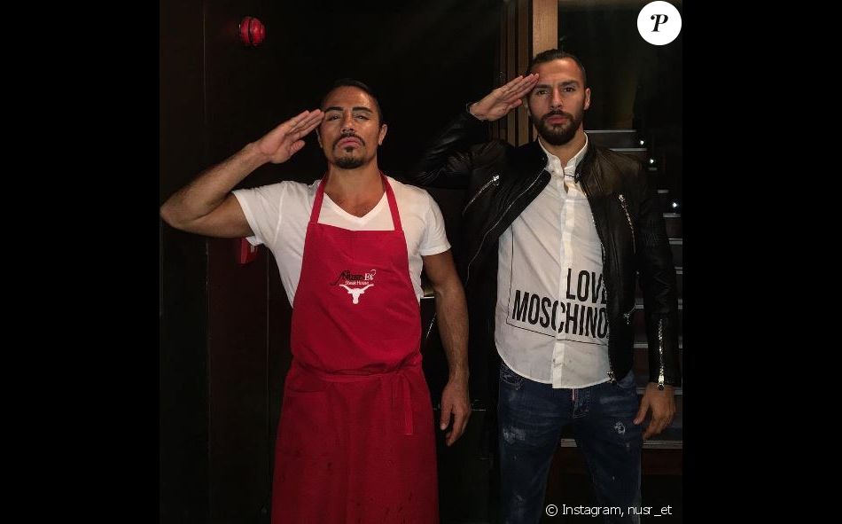 Nusret Gökçe alias Salt Bae pose sur Instagram, décembre 2016 - Purepeople