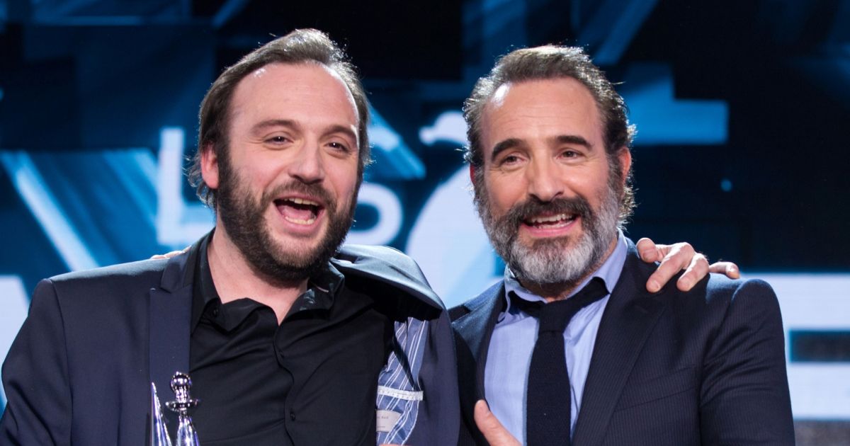 Jean-Jacques Rausin ( Magritte du meilleur acteur ) et Jean Dujardin ...