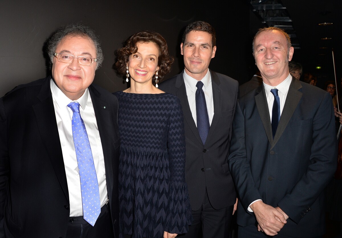 Photo : Exclusif - Frédéric Lodéon, Audrey Azoulay, Mathieu Gallet et ...