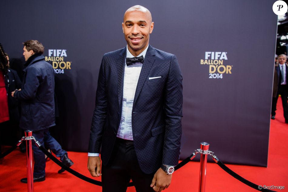 Thierry Henry - Gala FIFA Ballon d'Or 2014 à Zurich, le 12 janvier 2015 ...
