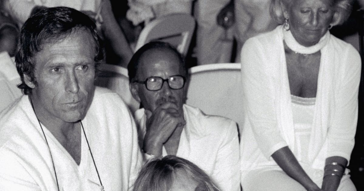 Marc Simenon et sa femme Mylène Demongeot à Saint Tropez en 1983 ...
