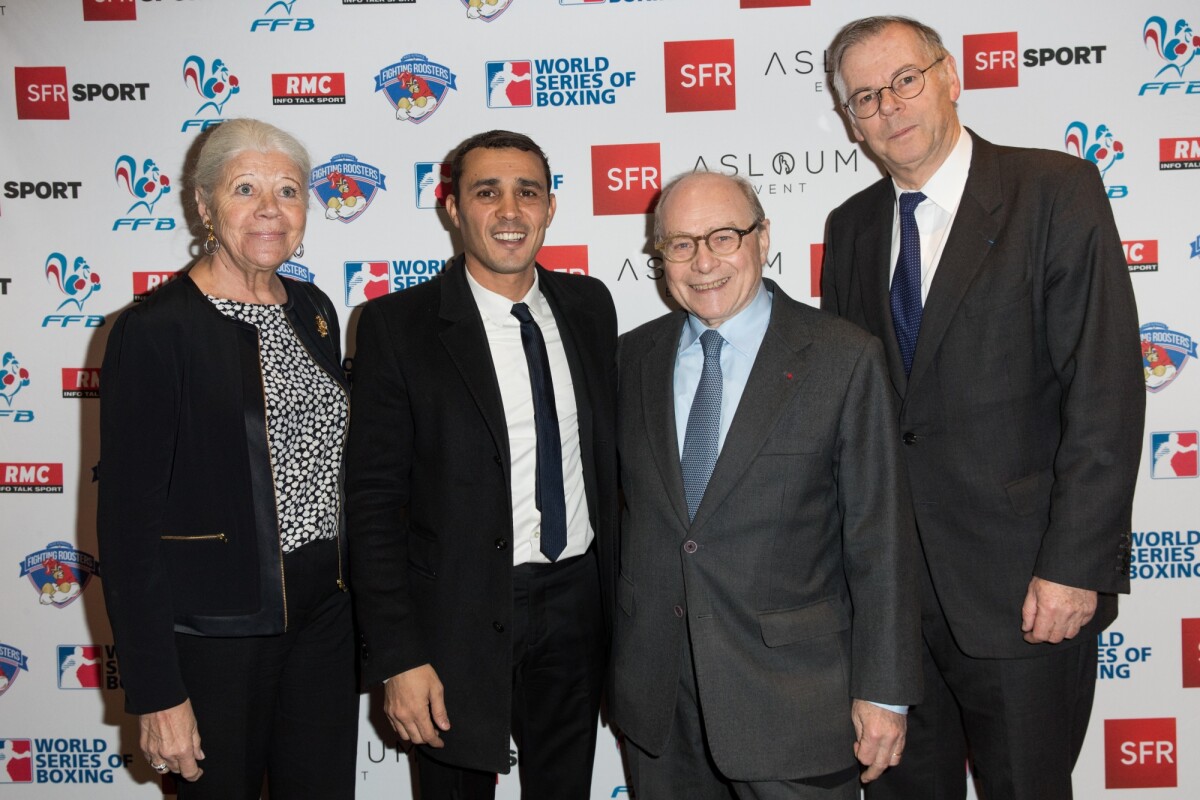Photo : Semi-exclusif - Alain Pompidou et sa femme Nicole, Brahim ...