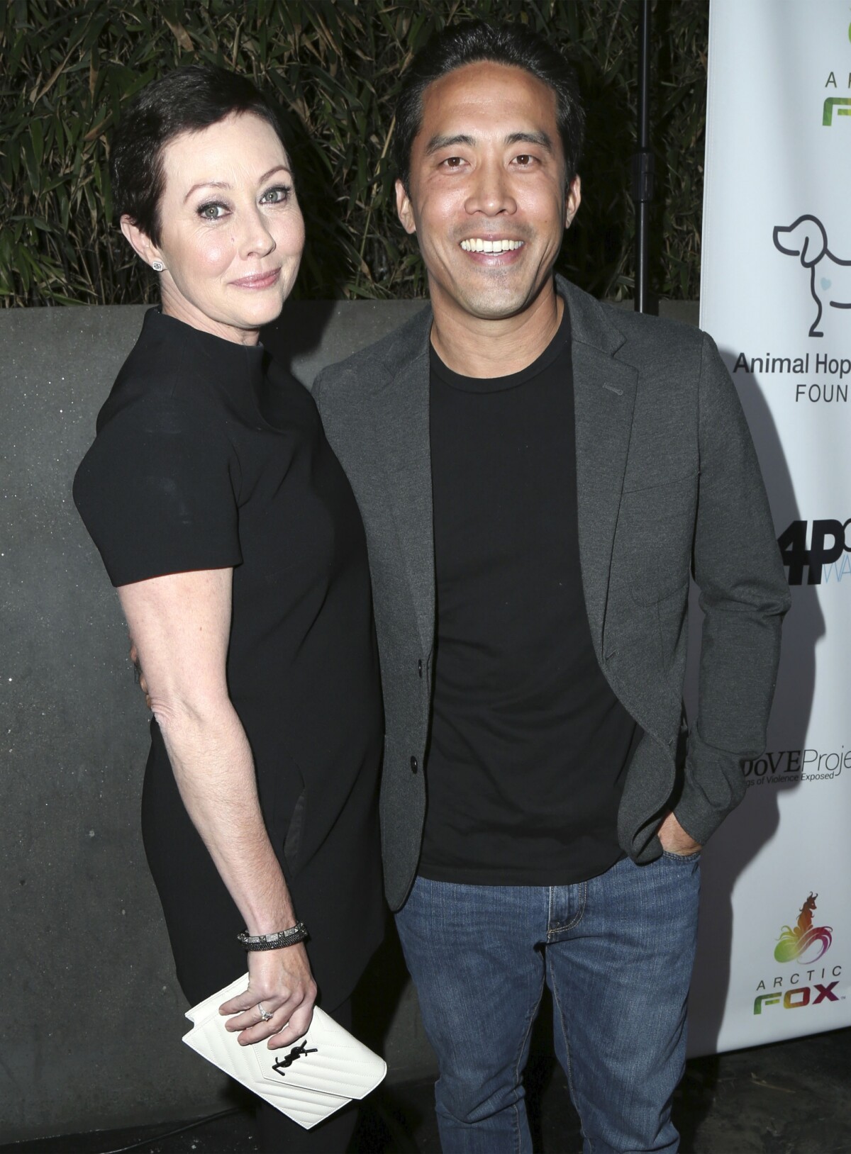 Photo : Shannen Doherty, Marc Ching (Marc Ching habite à Los Angeles où ...