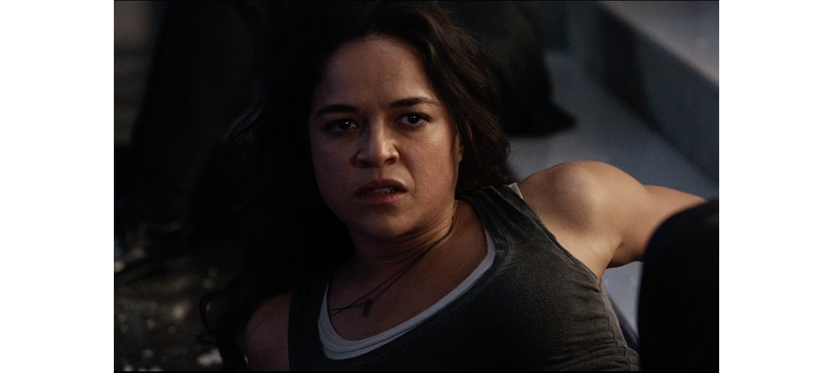 Photo : Michelle Rodriguez, alias Letty, dans Fast & Furious 8, en ...