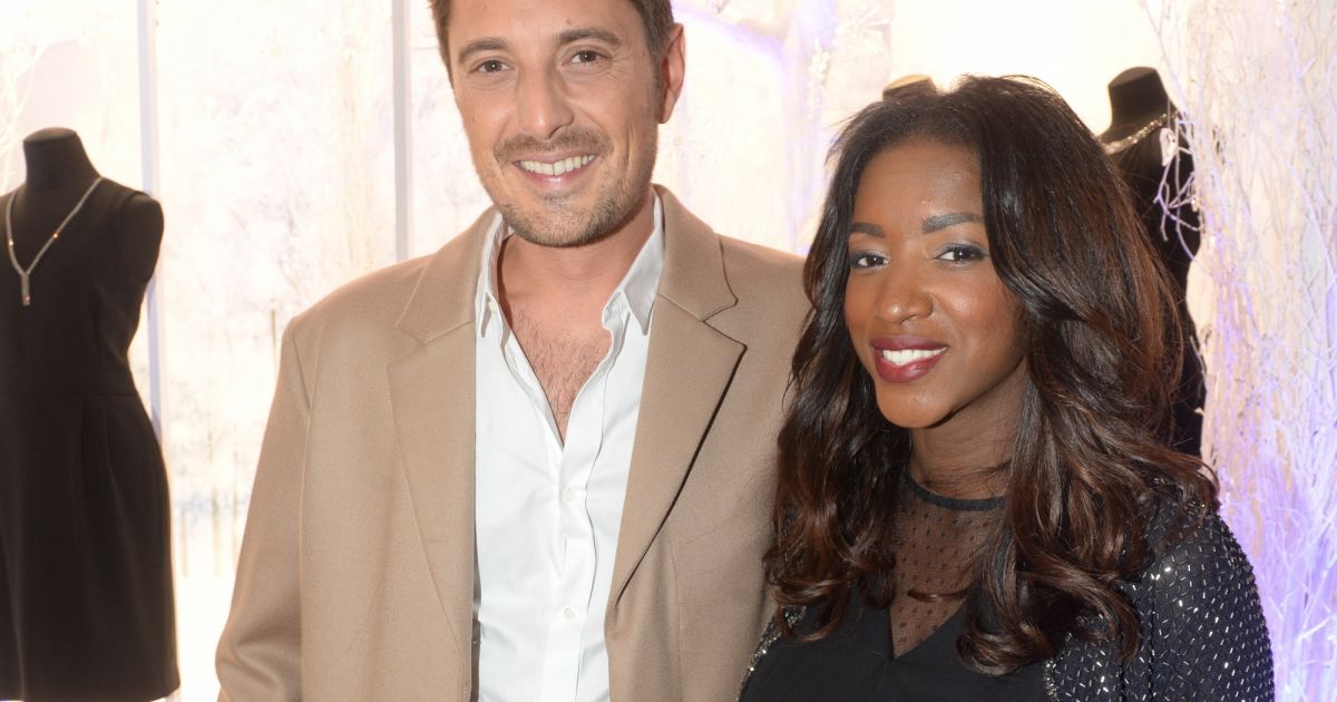 Exclusif - Vincent Cerutti et sa compagne Hapsatou Sy lors de la ...