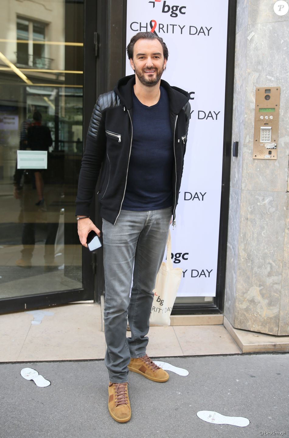 Cyril Lignac à la 11ème édition du BGC Charity Day à Paris le 11 ...