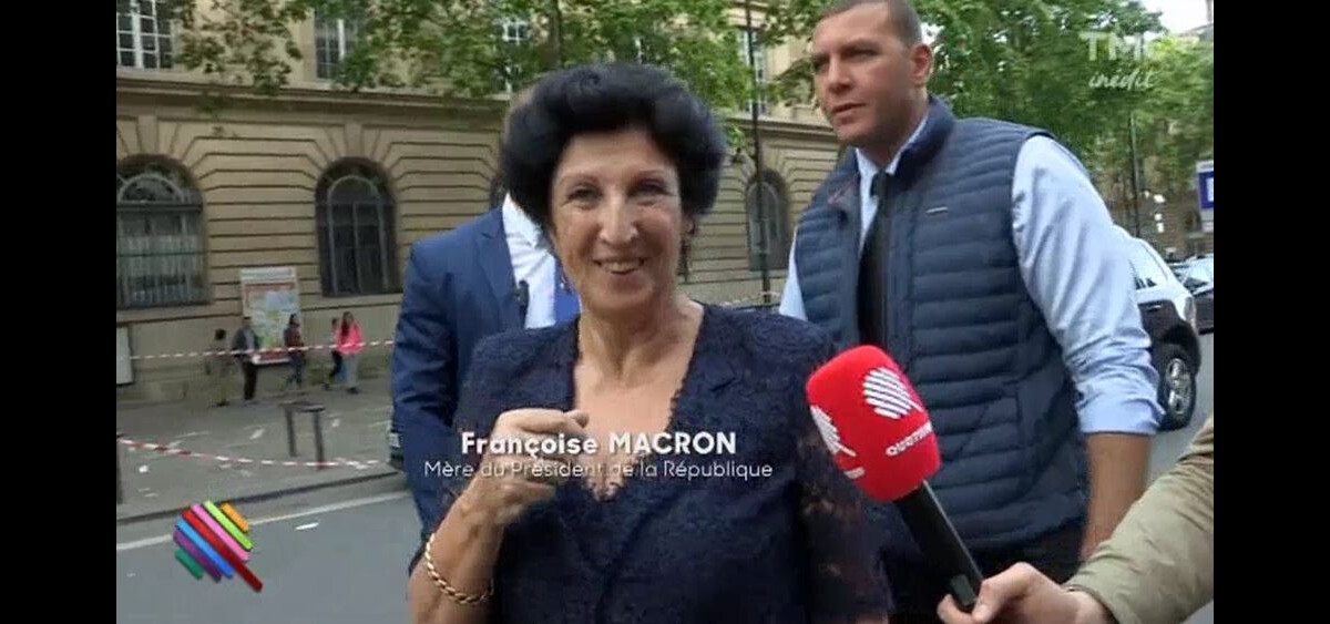 Vidéo : Françoise Macron, mère d'Emmanuel Macron, interrogé par ...