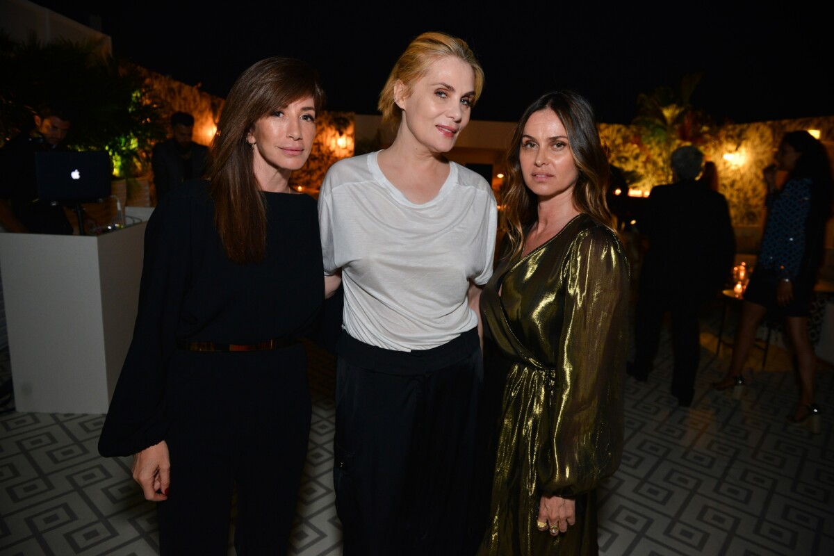 Photo : Exclusif -Albane Cléret, Emmanuelle Seigner et Agathe de la ...