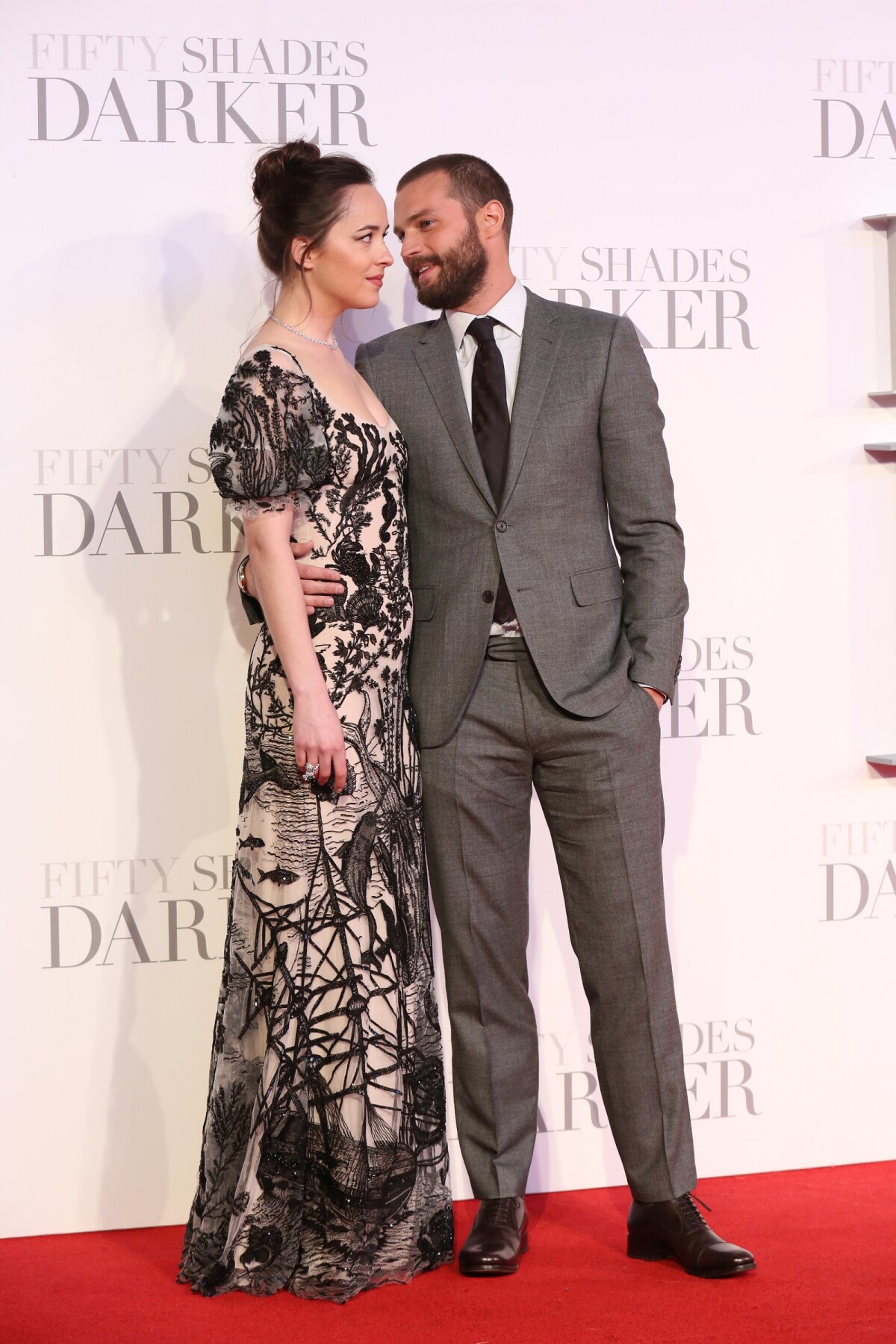Photo : Dakota Johnson et Jamie Dornan à la première de 'Cinquante ...