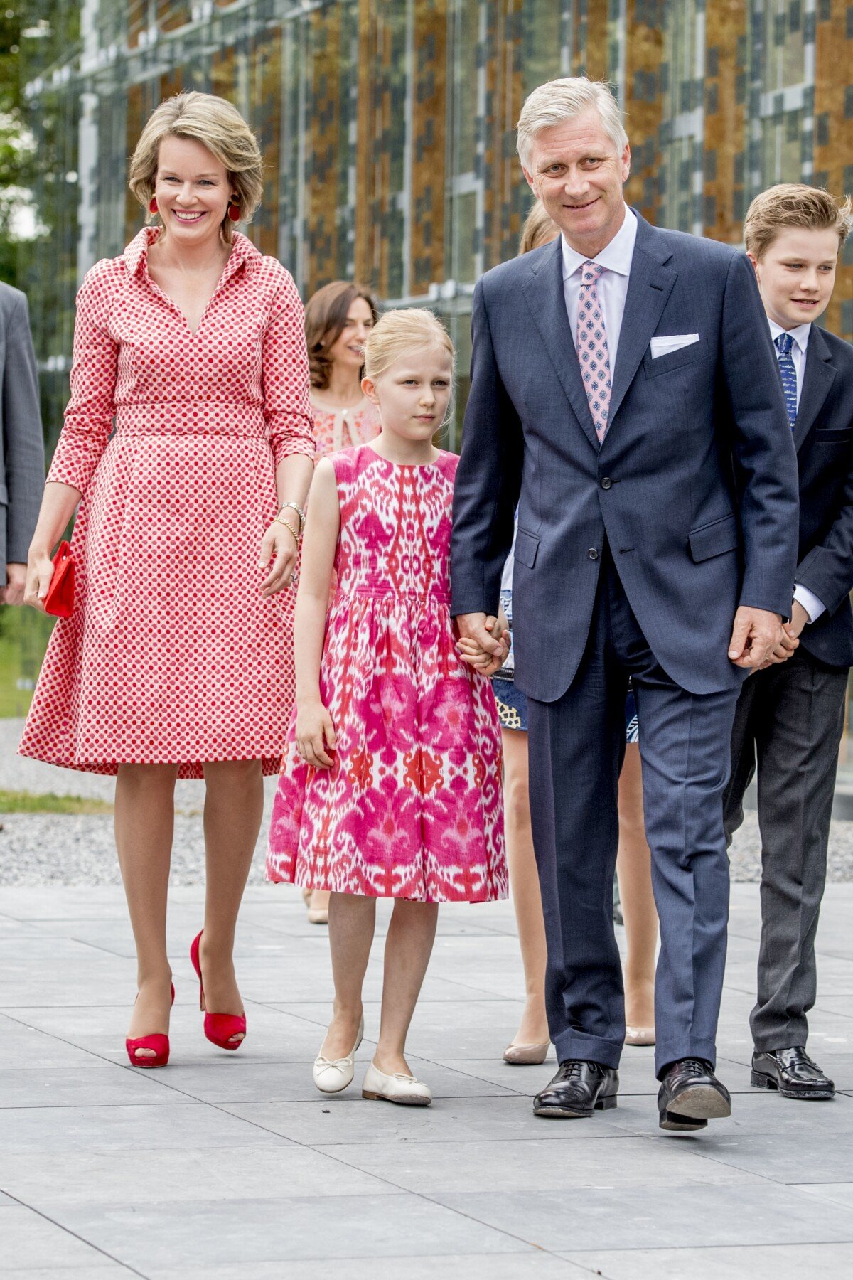 Photo : La reine Mathilde de Belgique, le roi Philippe de Belgique, la ...