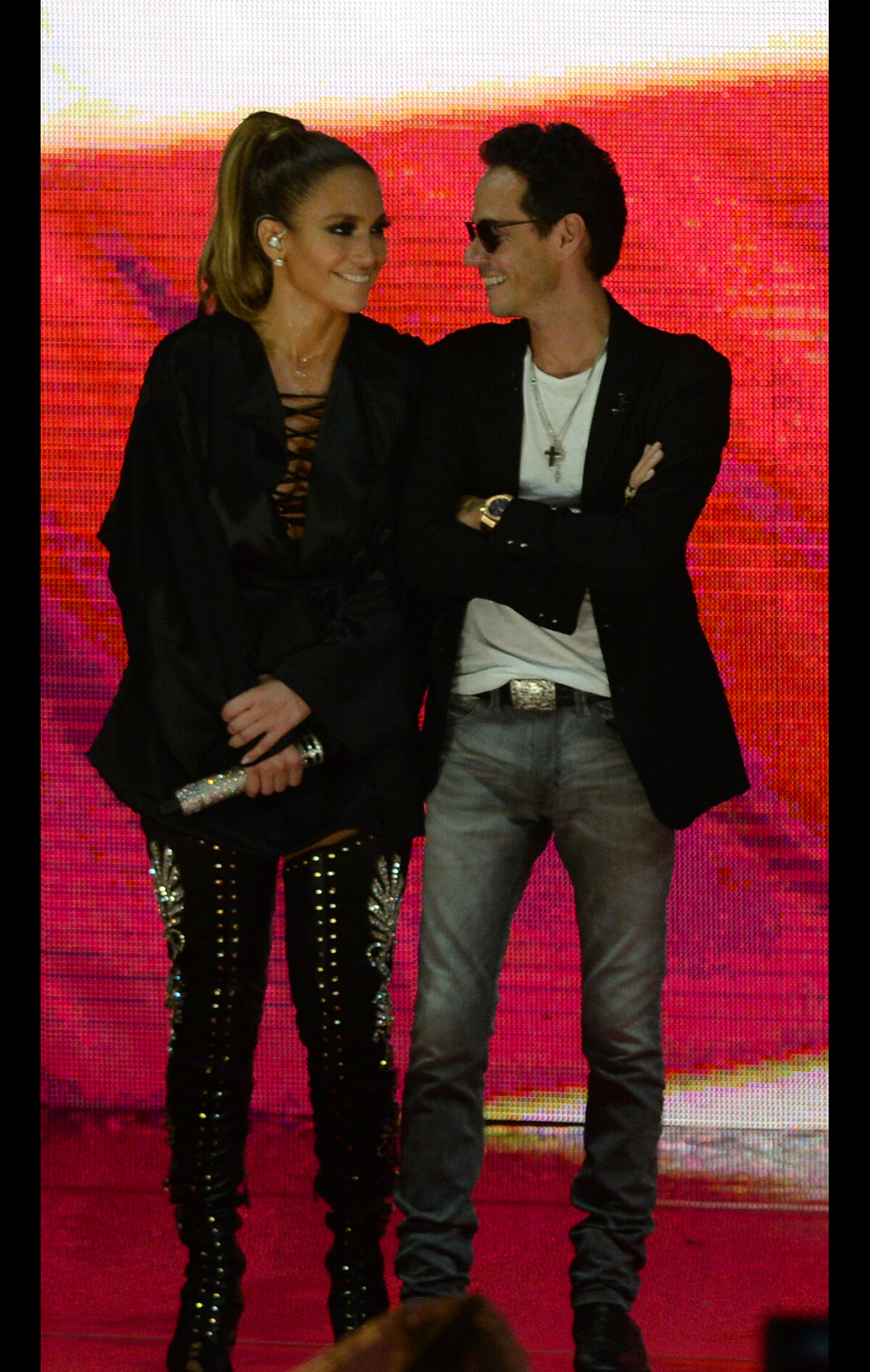 Photo : Jennifer Lopez et son ex mari Marc Anthony - Hillary Clinton ...