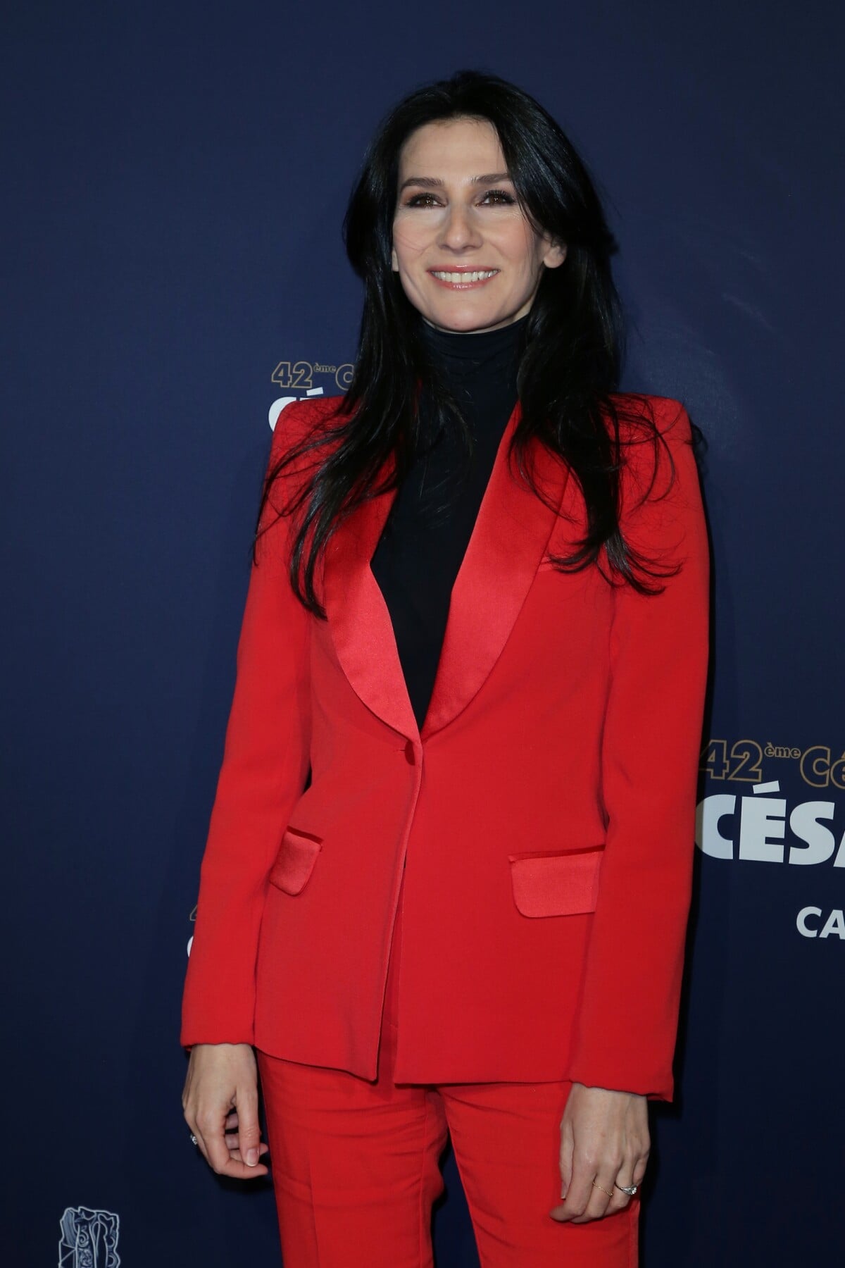 Photo : Marie Drucker - Photocall de la 42ème cérémonie des Cesar à la ...
