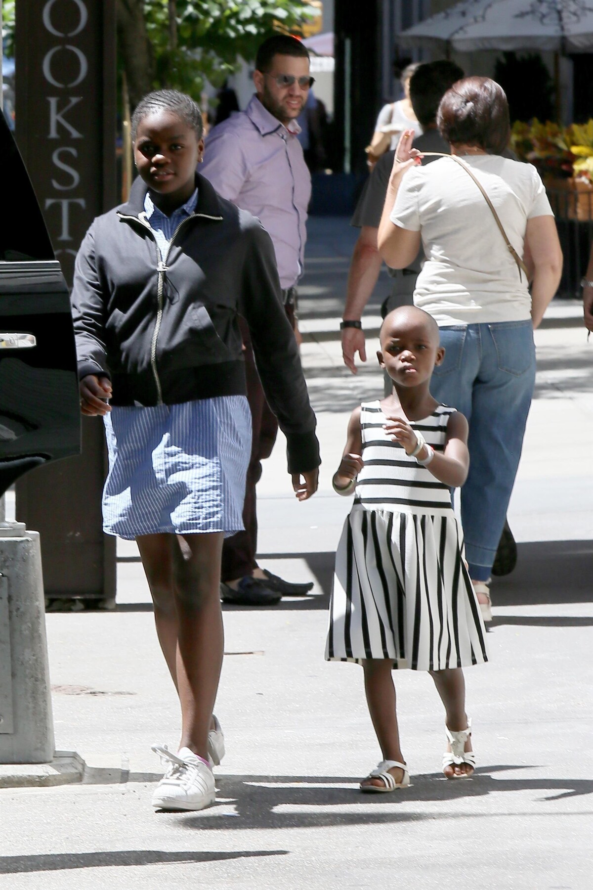 Photo : Exclusif - Mercy James et une des jumelles à New York, le 24 ...