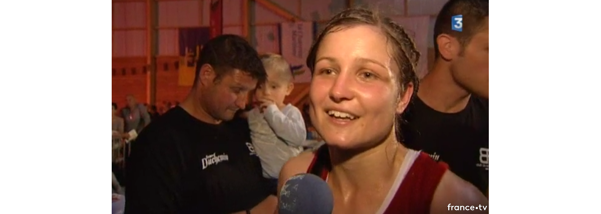 Photo : Angélique Duchemin, qui avait été sacrée championne du monde de ...