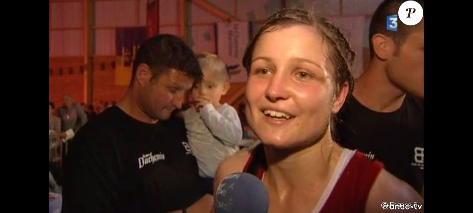 Angélique Duchemin, qui avait été sacrée championne du monde de boxe ...