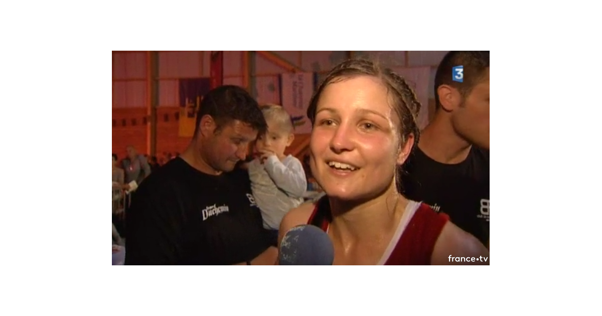 Angélique Duchemin, qui avait été sacrée championne du monde de boxe ...