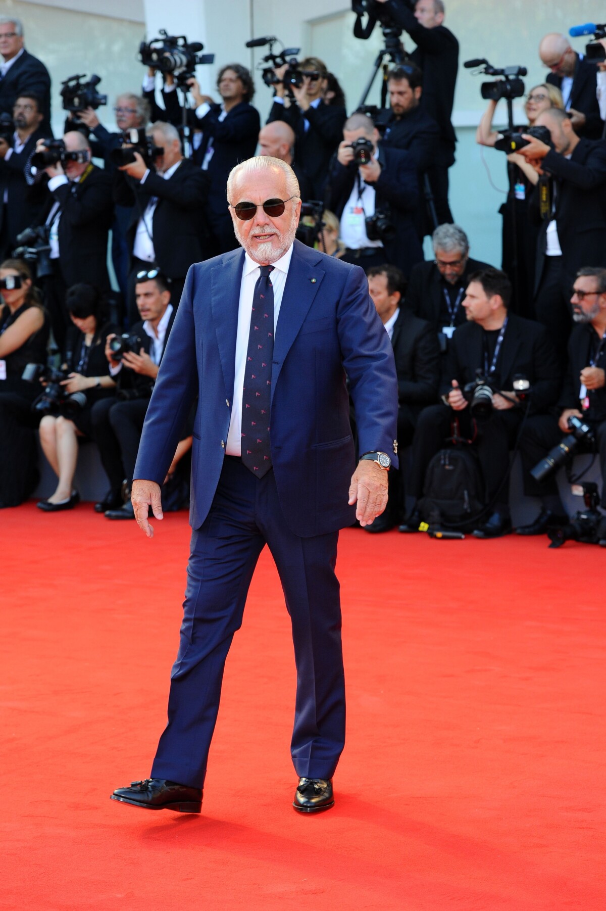 Photo : Aurelio de Laurentis - Première du film Downsizing lors de la ...