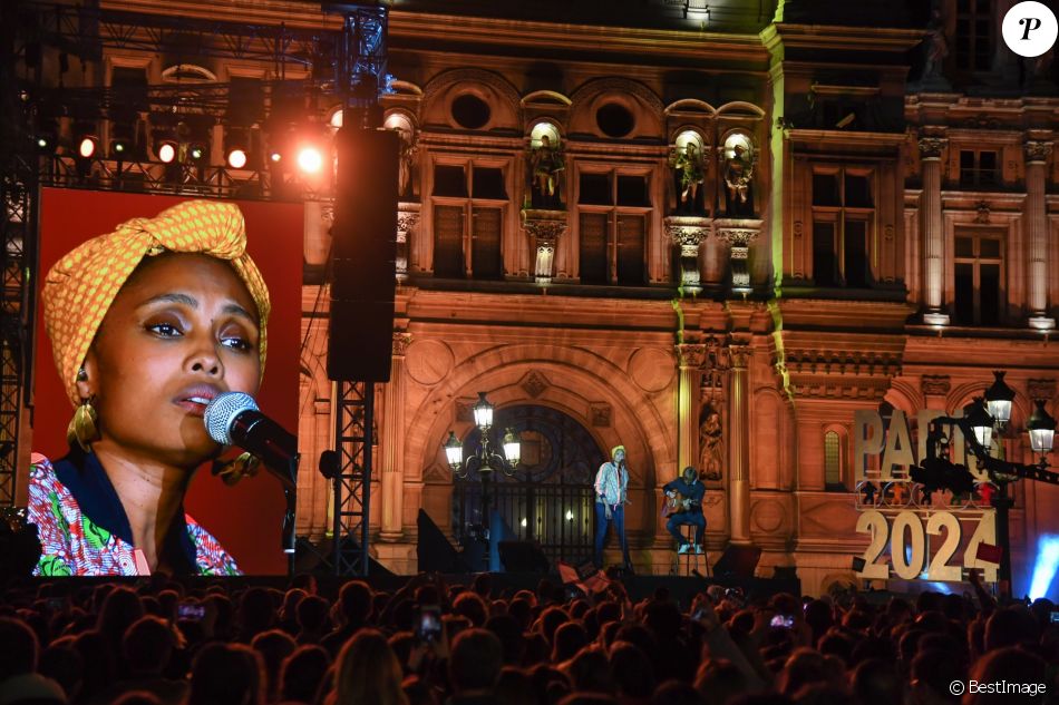Imany - Concert Paris, À nous les Jeux! pour fêter l'attribution des ...