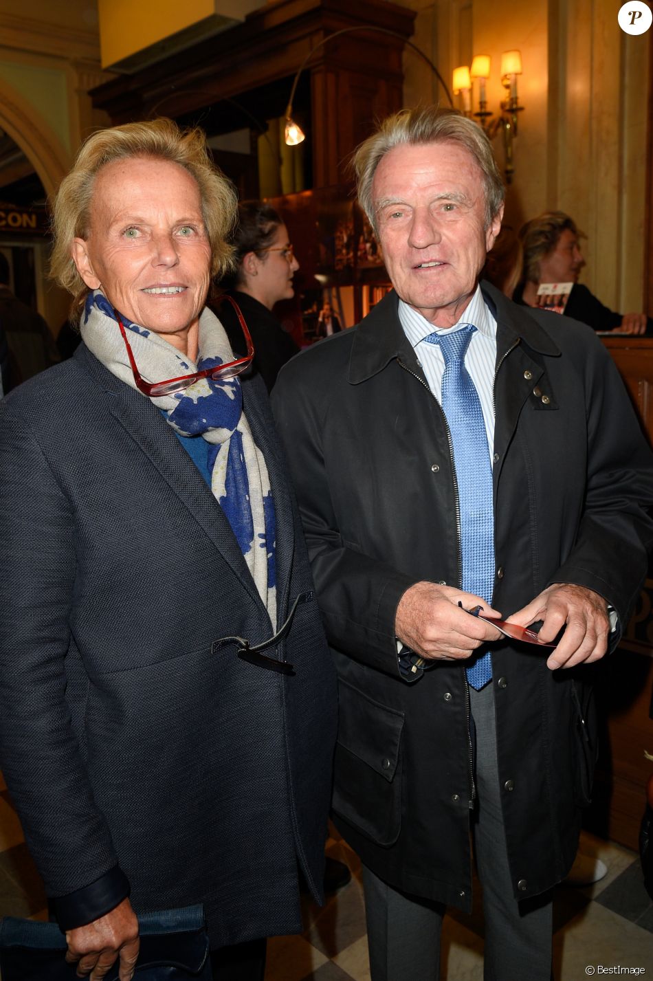 Semi-Exclusif - Christine Ockrent avec son mari Bernard Kouchner à la ...