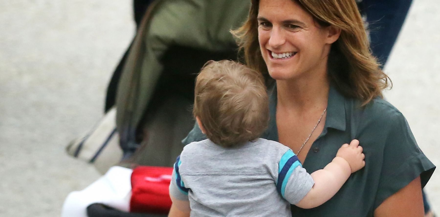 Amélie Mauresmo : Photo très rare de son fils Aaron, il a énormément ...