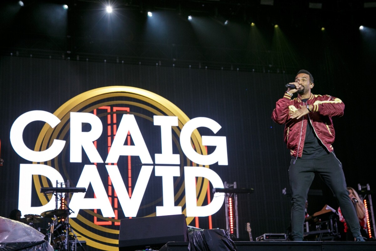 Photo : Craig David au V Festival à Shiffnal. Le 20 août 2017. - Purepeople
