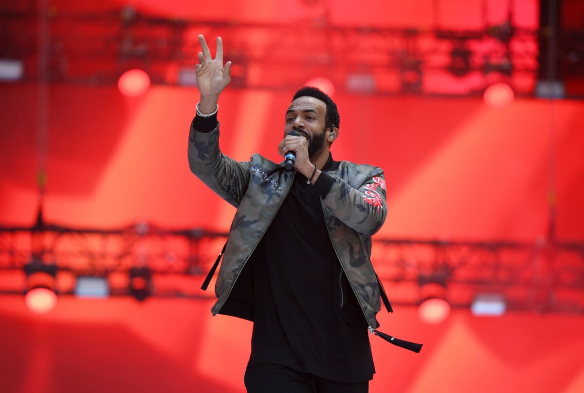 Photo : Craig David à Wembley, le 10 juin 2017. - Purepeople