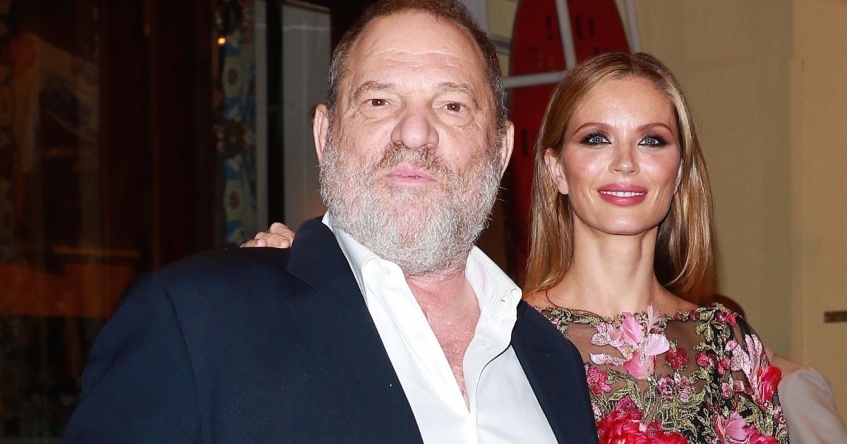 Harvey Weinstein et sa femme Georgina Chapman à New York, le 23 septembre 2017 - Purepeople