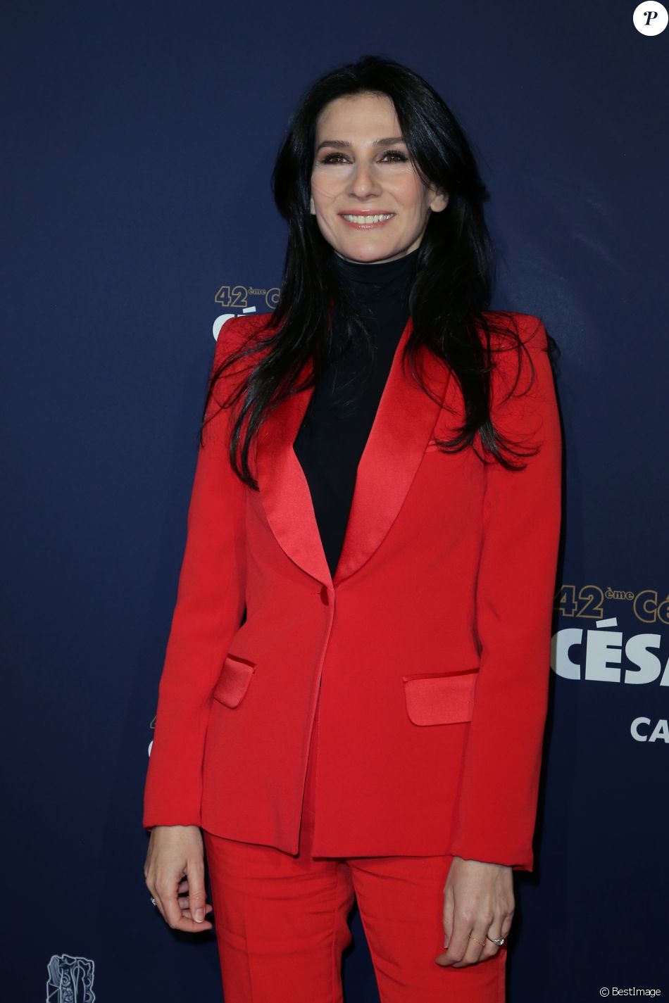 Marie Drucker - Photocall de la 42ème cérémonie des Cesar à la salle ...