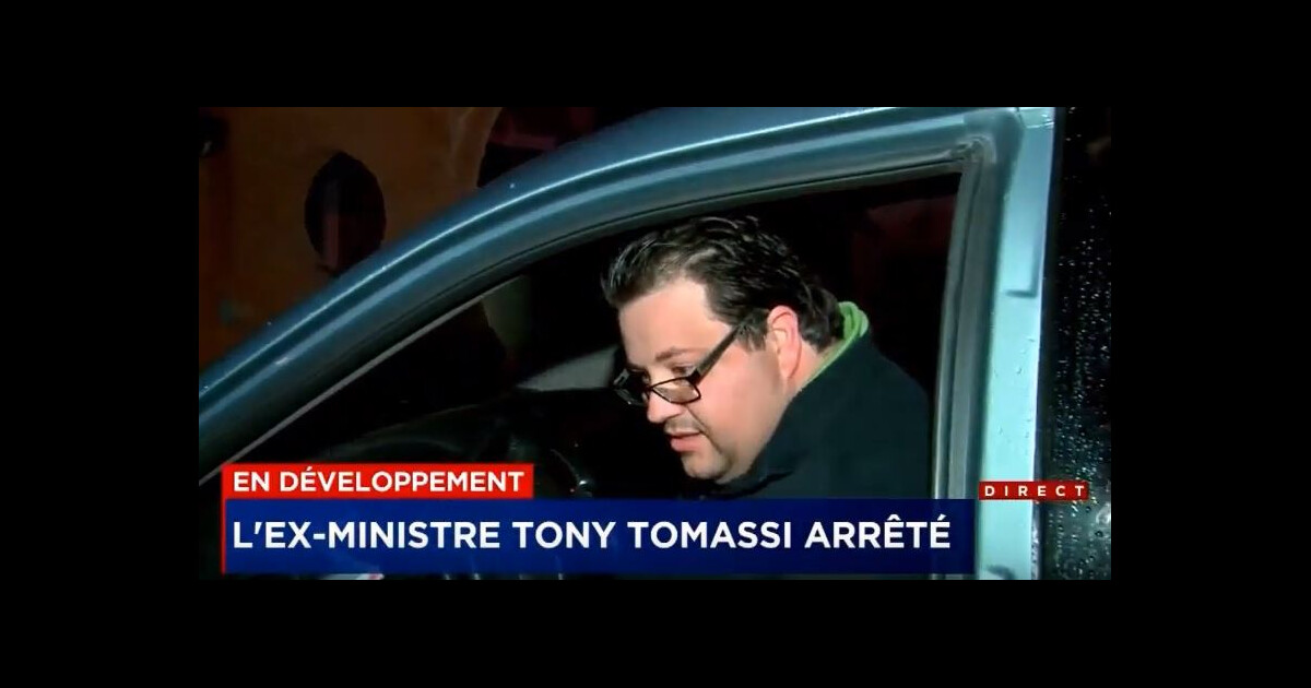 Tony Tomassi piégé par une fausse prostituée, l'ex-ministre arrêté ...