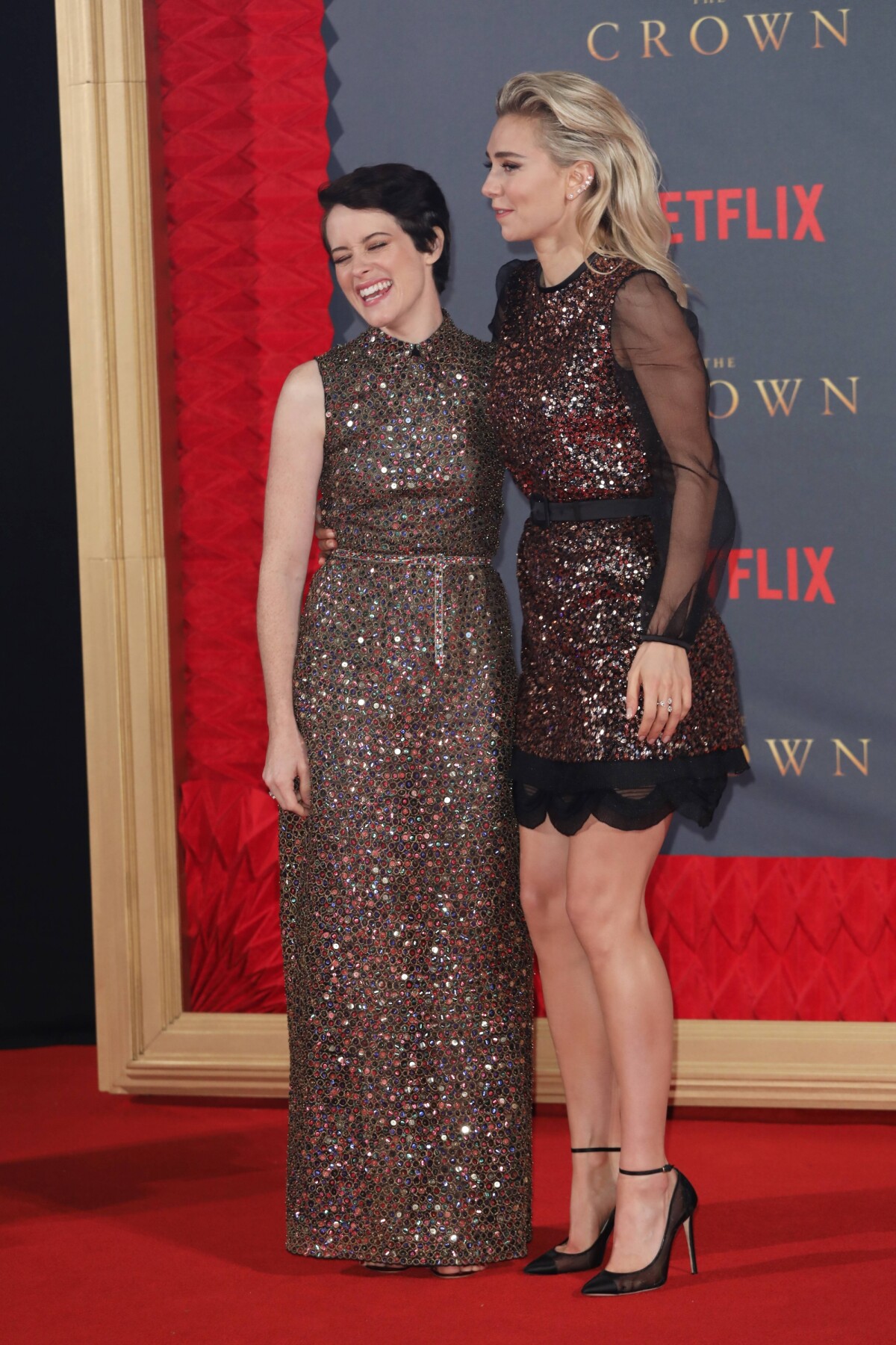 Photo : Claire Foy, Vanessa Kirby - Première de la saison 2 de la série ...