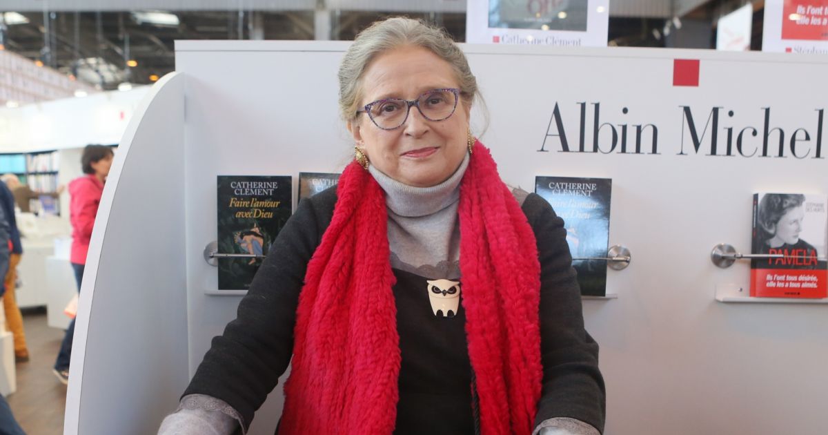 La philosophe Catherine Clément au 37e Salon du Livre à la Porte de ...