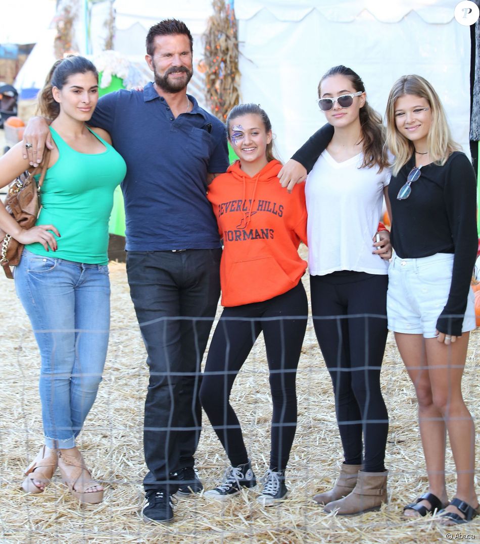Lorenzo Lamas et sa famille à Mr. Bones Pumpkin Patch, Beverly Hills le ...