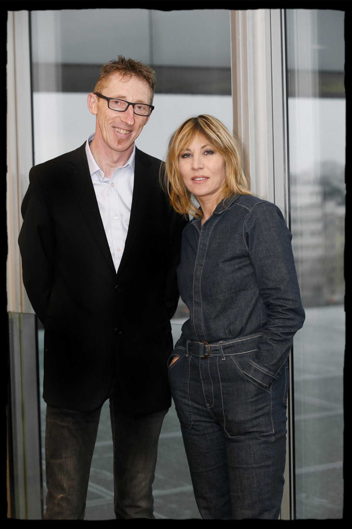 Photo : Exclusif - Patrick Dils, Mathilde Seigner - Conférence de ...