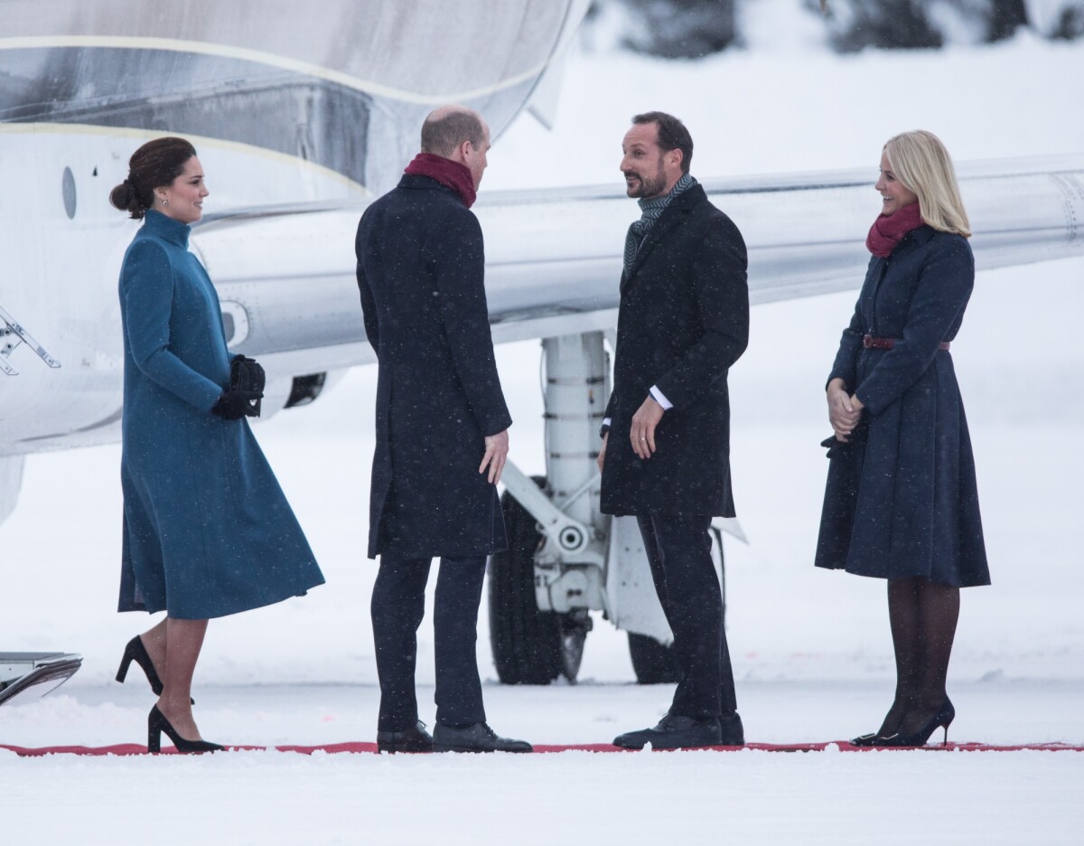 Photo : La duchesse Catherine de Cambridge, enceinte, et le prince ...
