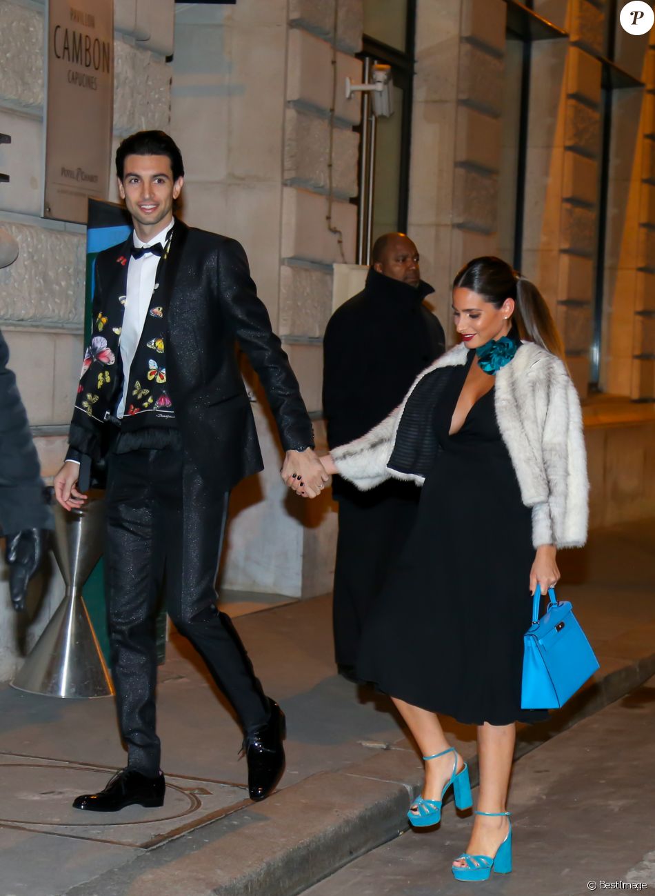 Javier Pastore et sa compagne Chiara Picone - Anniversaire du joueur de ...