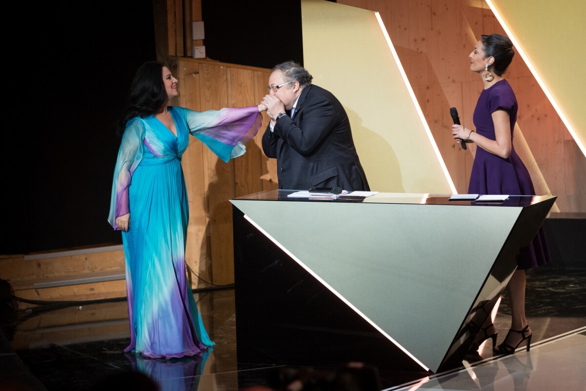 Photo : Exclusif - Angela Gheorghiu, Leila Kaddour et Frédéric Lodeon ...