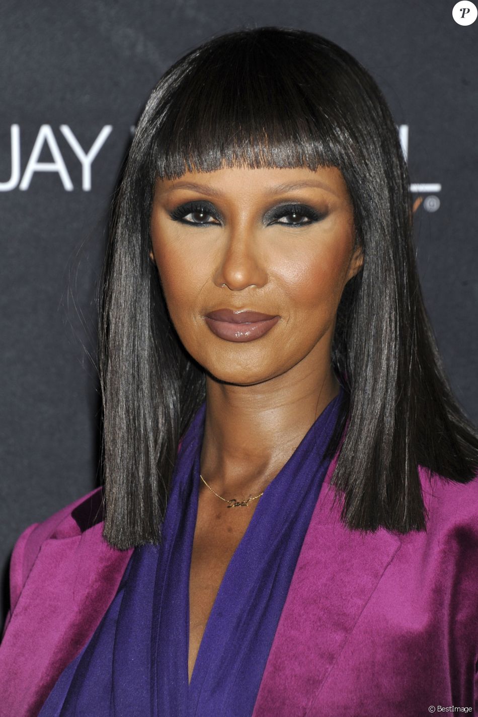 Iman Bowie à la soirée Jay Manuel Beauty x Simon Launch Event à New ...