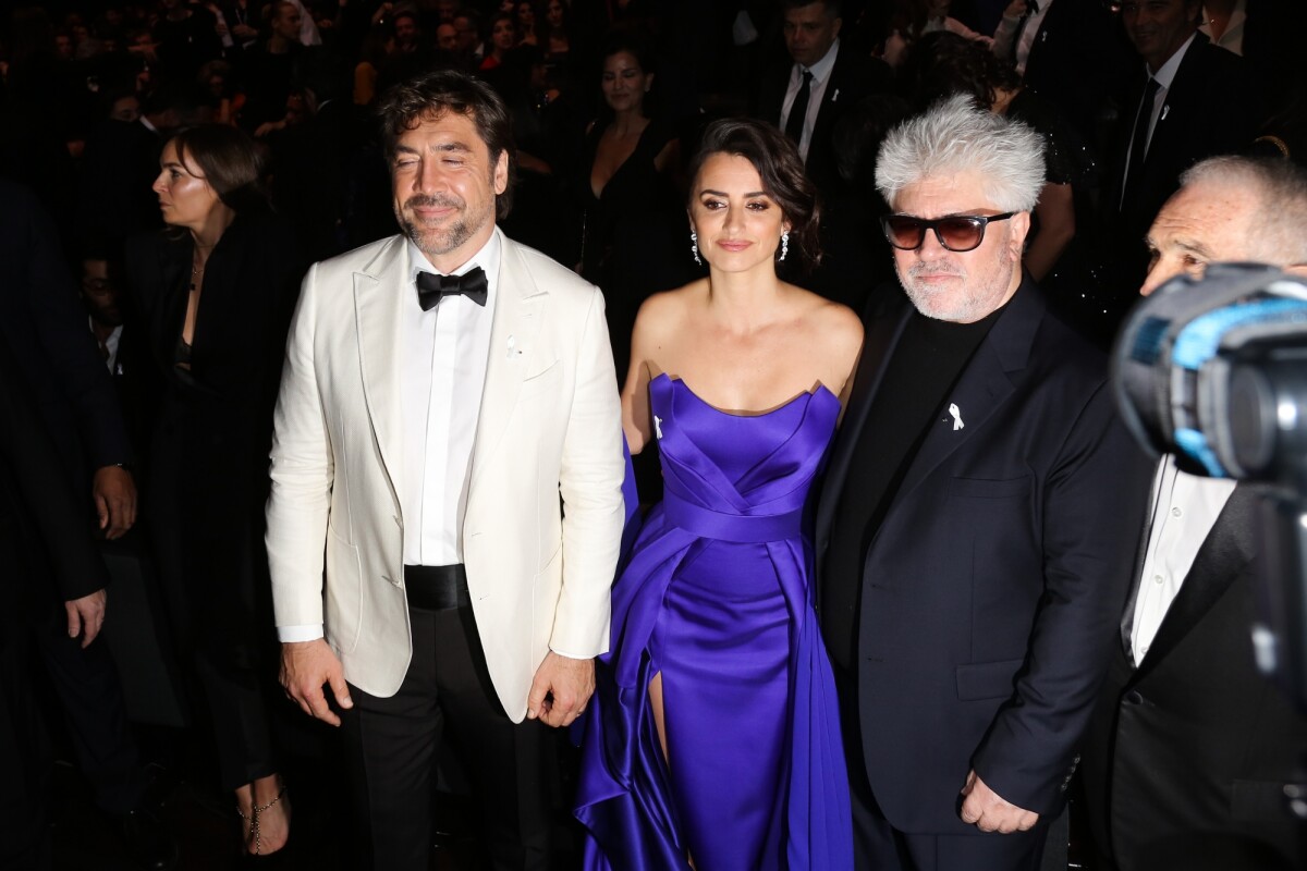 Photo : Pedro Almodovar, Javier Bardem, Penélope Cruz - Arrivée aux ...