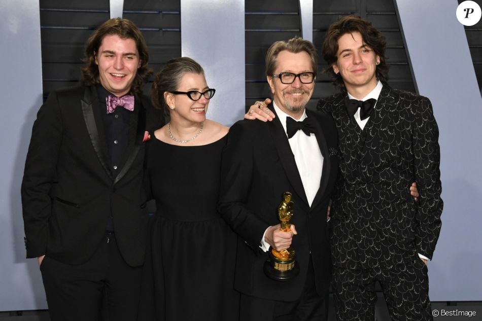 Gulliver Oldman, Gisele Schmidt, Gary Oldman et son Oscar du meilleur ...