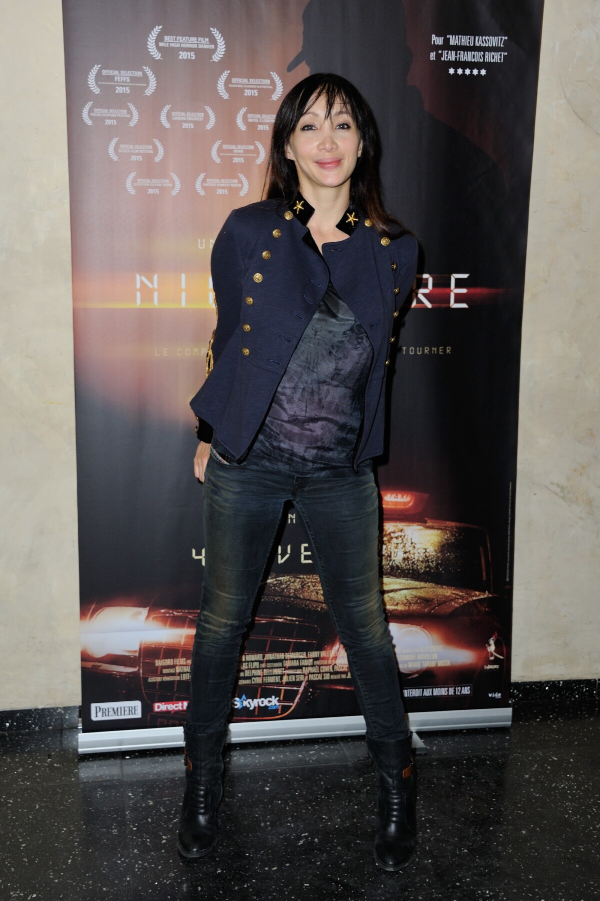 Photo : Céline Tran à Paris. Octobre 2015. - Purepeople