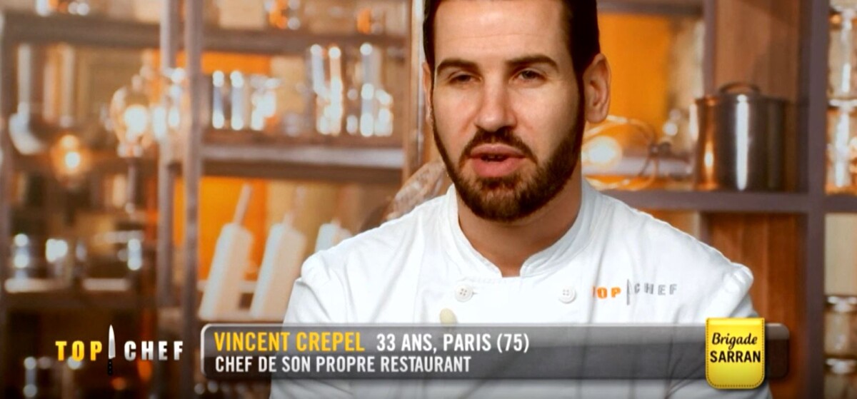 Photo : Vincent lors de l'épisode 9 de "Top Chef" diffusé mercredi 28 ...