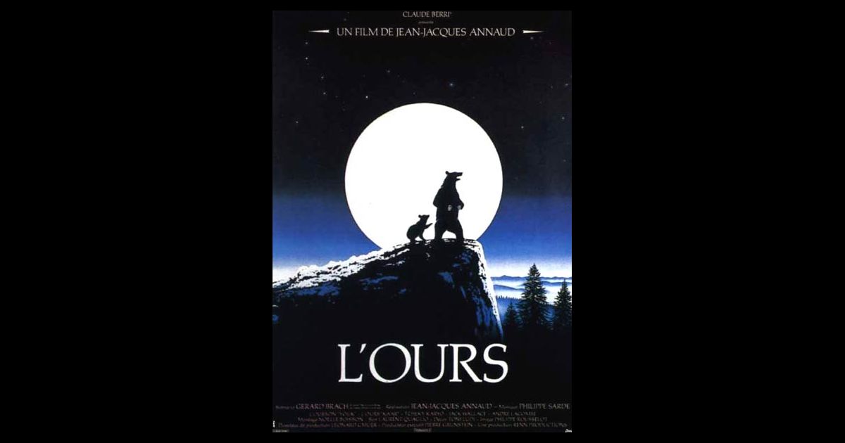 Affiche du film L'Ours - Purepeople