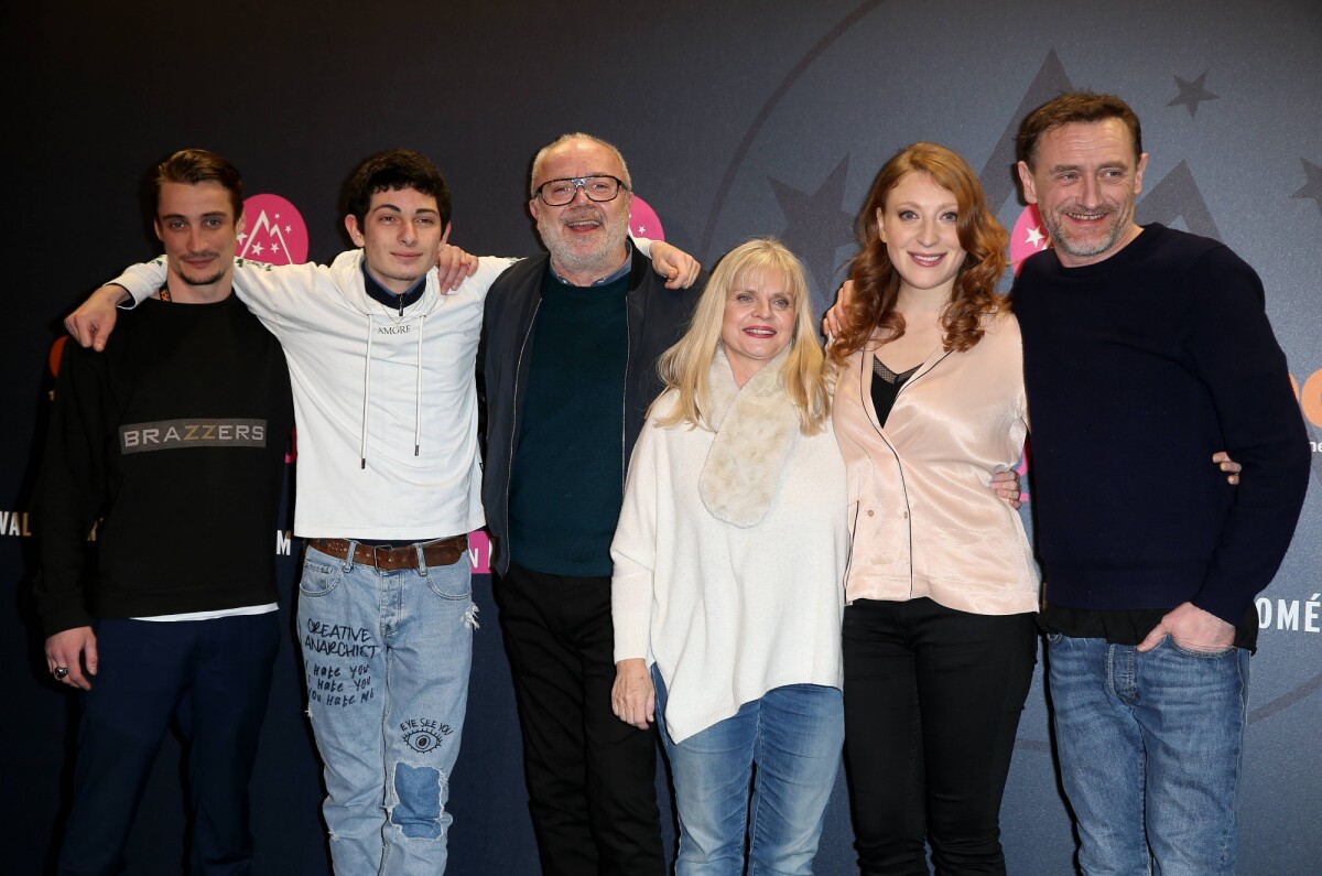 Photo : Pierre Lottin, Théo Fernandez, Olivier Baroux, Isabelle Nanty ...