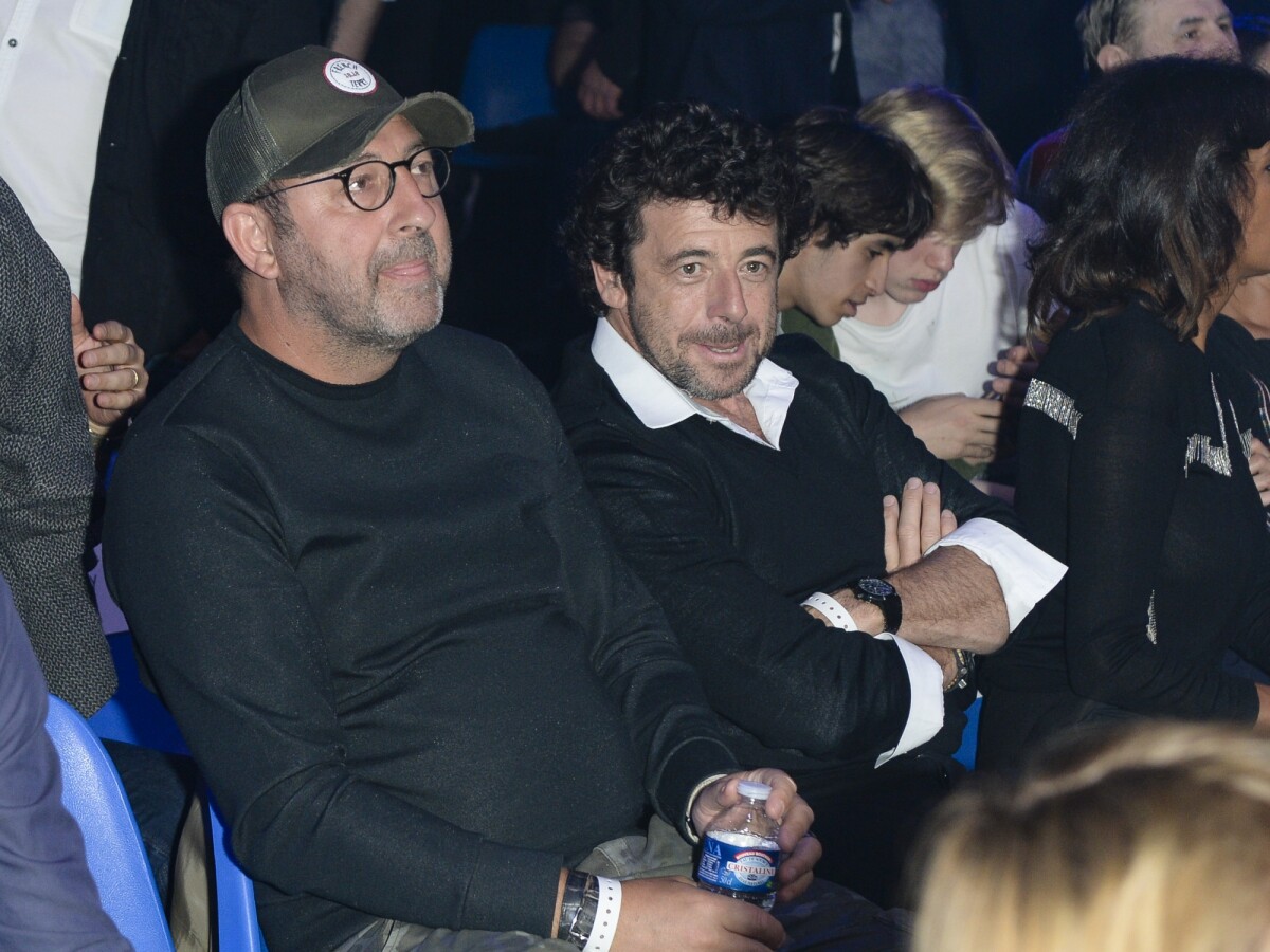 Photo : Kad Merad et Patrick Bruel au match de boxe "La Conquête" Acte ...